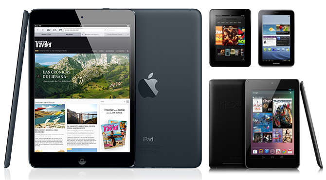 Balance del iPad mini con el Nexus 7, Kindle Fire y Galaxy Tab – PIEL-L ...