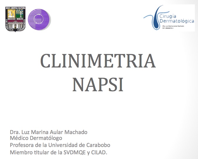 Evaluación de la severidad del paciente con psoriasis ungueal NAPSI ...