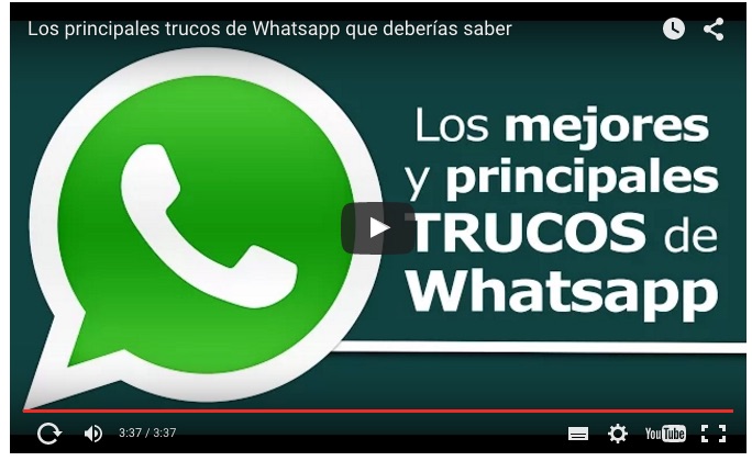 Algunos trucos que quizás no sabias de Whatsapp (Video) – PIEL-L ...