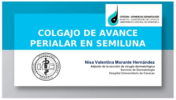 Colgajo de avance perialar en semiluna – PIEL-L Latinoamericana