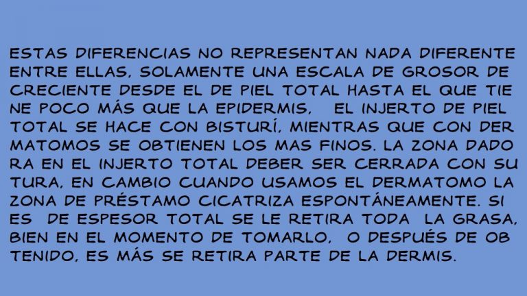 Injerto cutáneo – PIEL-L Latinoamericana