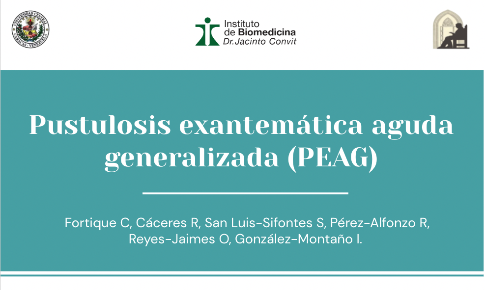 Pustulosis exantemática aguda generalizada (PEAG) – PIEL-L Latinoamericana