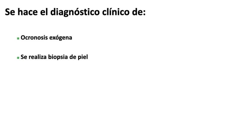Ocronosis exógena – PIEL-L Latinoamericana
