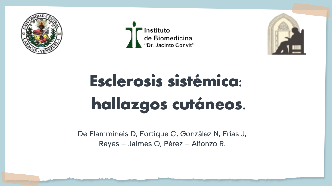 Esclerosis sistémica: Hallazgos cutáneos – PIEL-L Latinoamericana