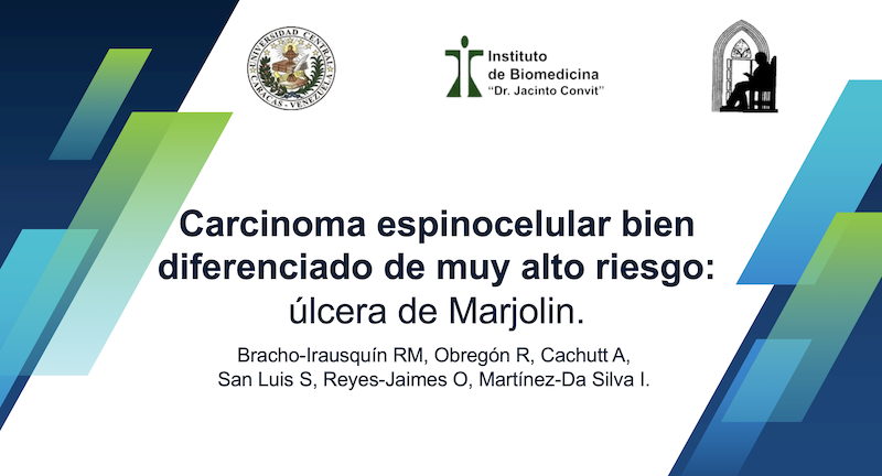 Carcinoma espinocelular bien diferenciado de muy alto riesgo: úlcera de ...